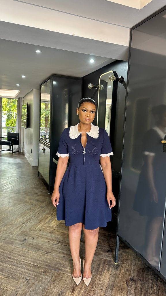 Emma preppy dress – bluechicsa